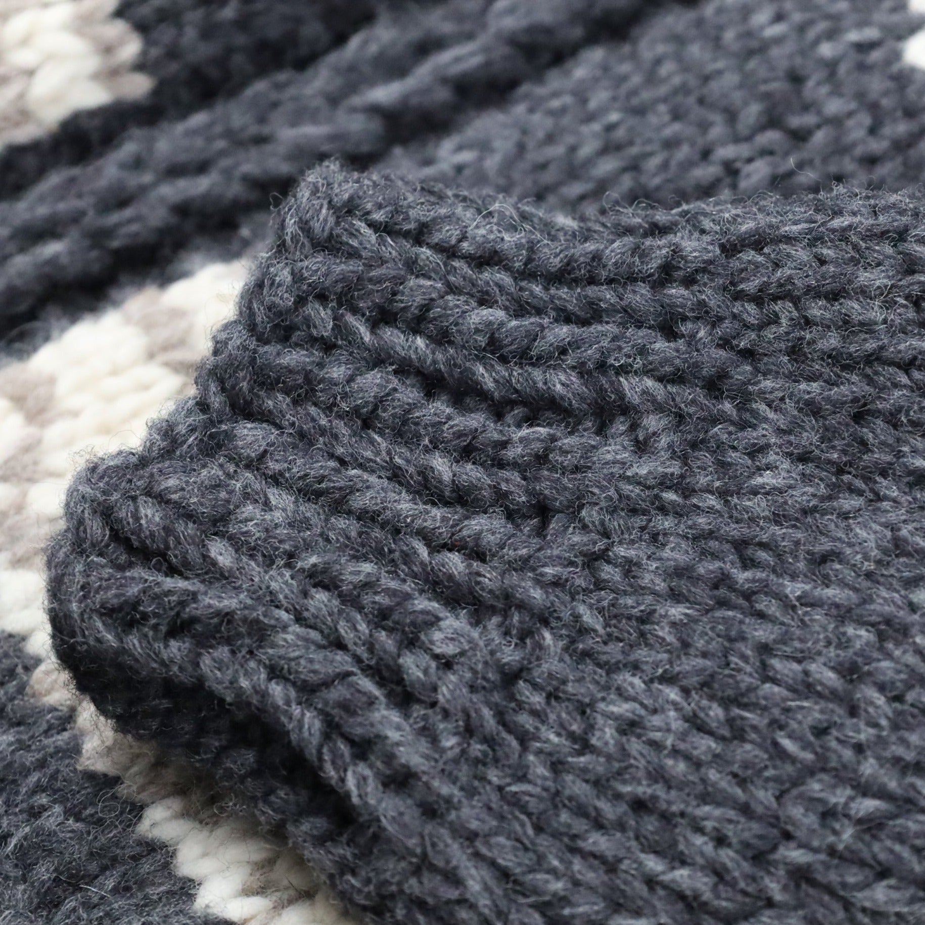 The Fair Isle Sweater - Charcoal – SEA CULTURE